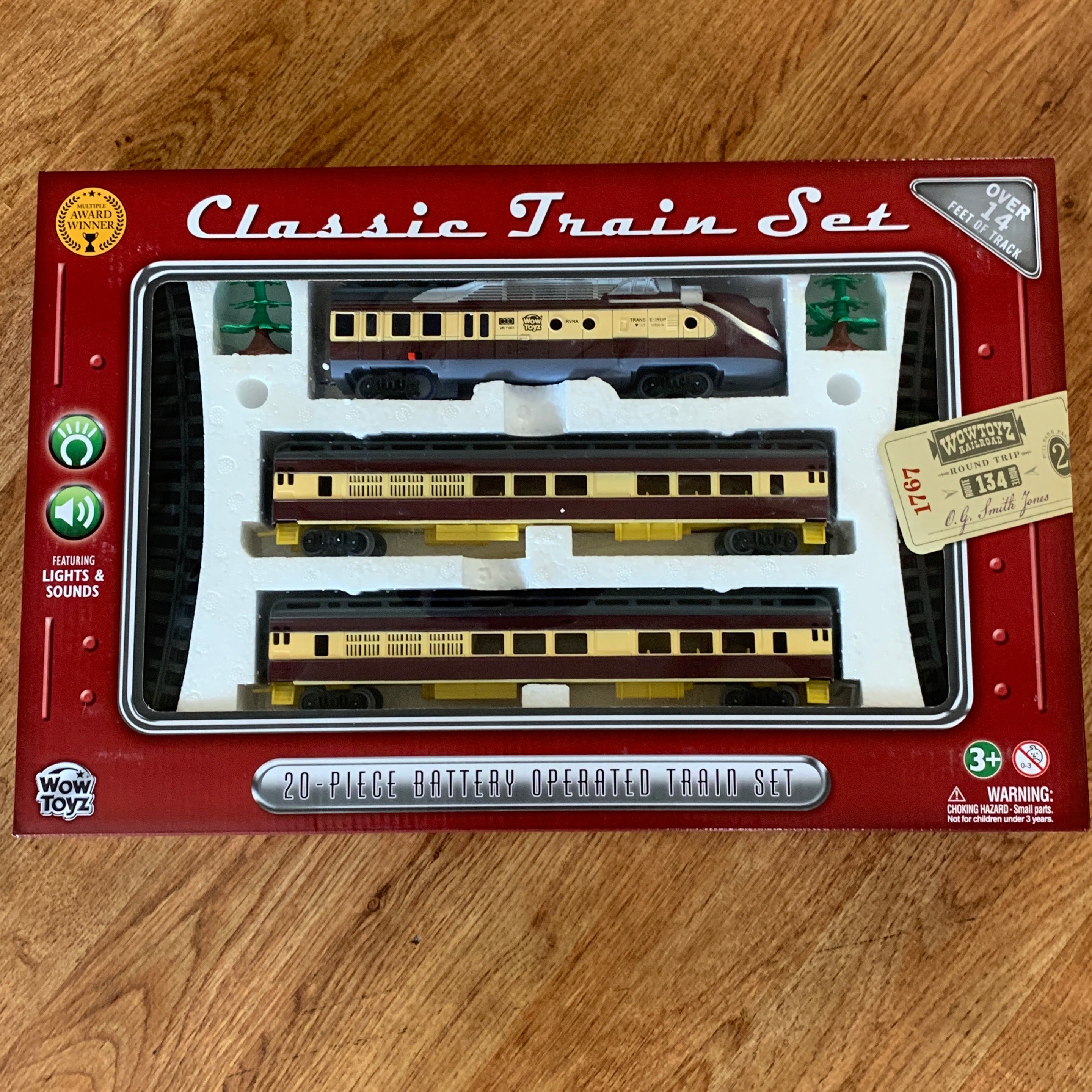 Classic Train Set - 20 piece | City of Rochelle